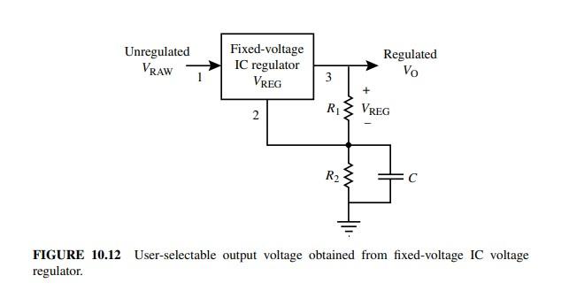 IC voltage regulator. In the circuit shown in Figure | Chegg.com