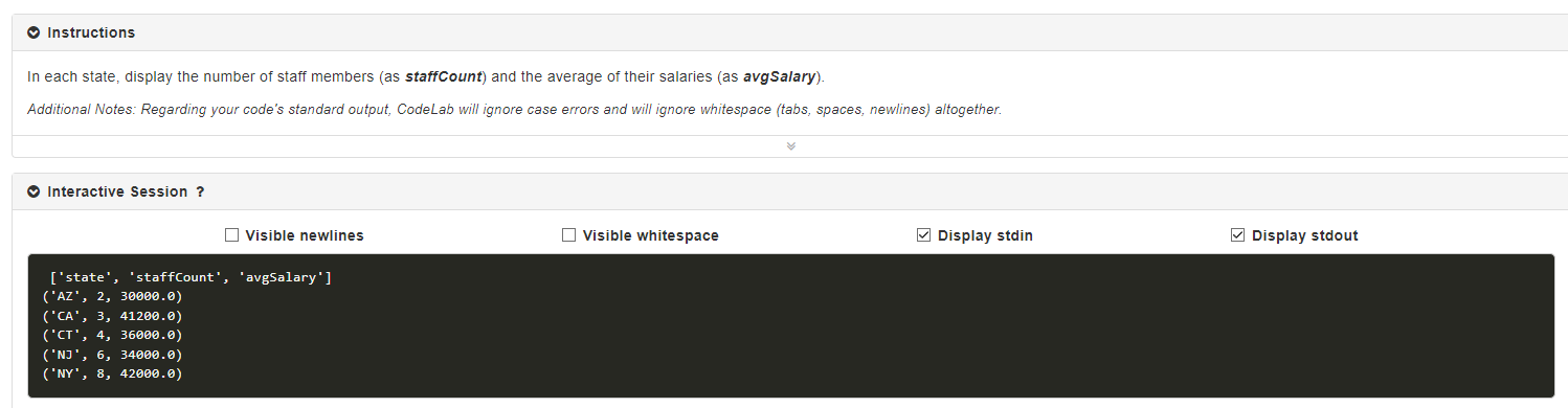 Solved Simple QueriesEXAMPLE Retrieve specific columns, all | Chegg.com