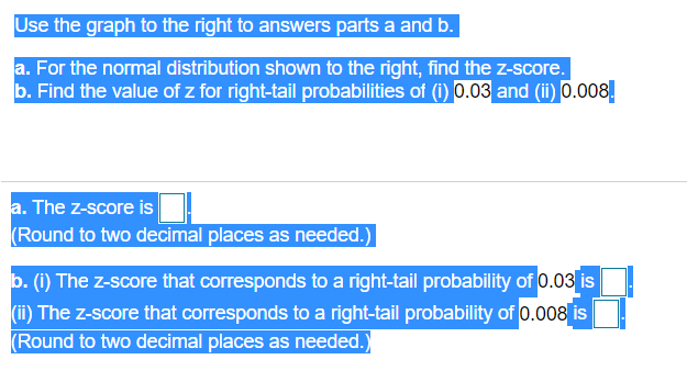 Solved Use the graph to the right to answers parts a and b. | Chegg.com