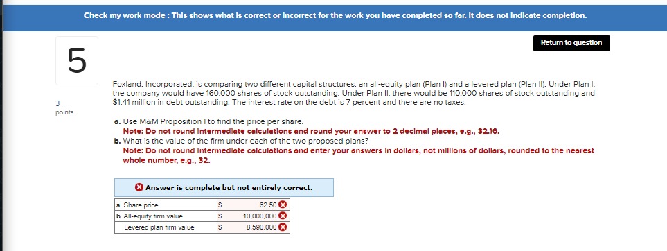 Solved Foxland, Incorporated, is comparing two different | Chegg.com