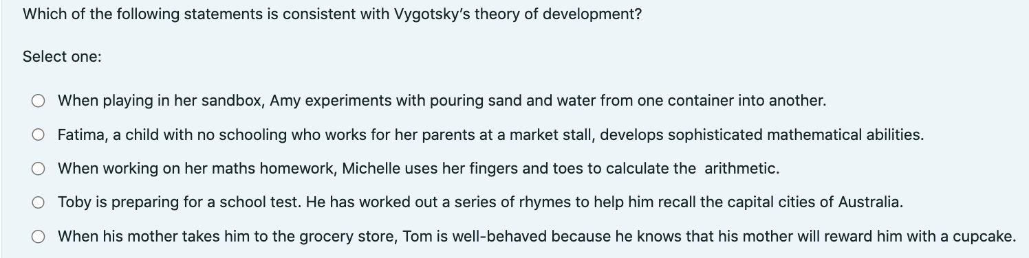 Solved Which of the following statements is consistent with | Chegg.com