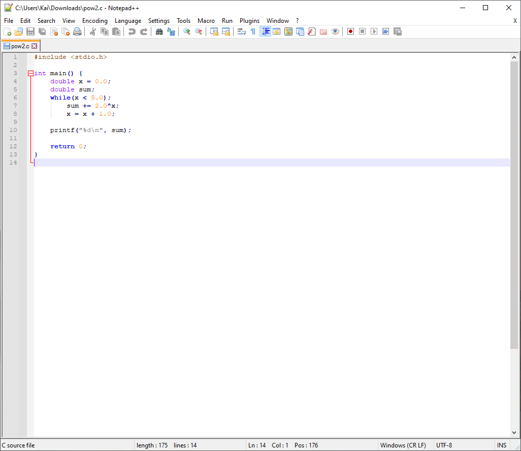 Solved 9. Write a complete C program that: Asks the user to | Chegg.com