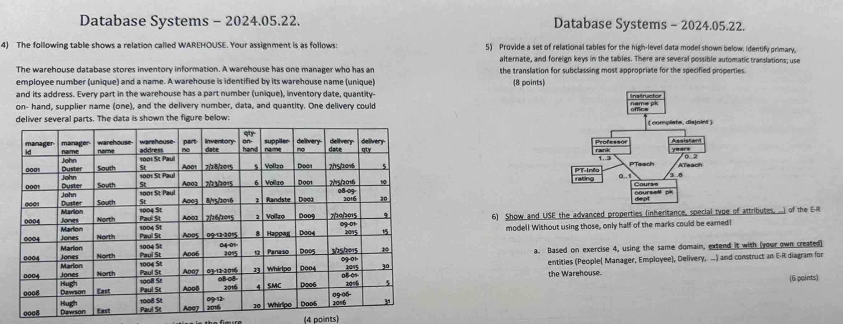 Solved solve q5 ﻿and q6 ﻿please. make sure its correct, its | Chegg.com