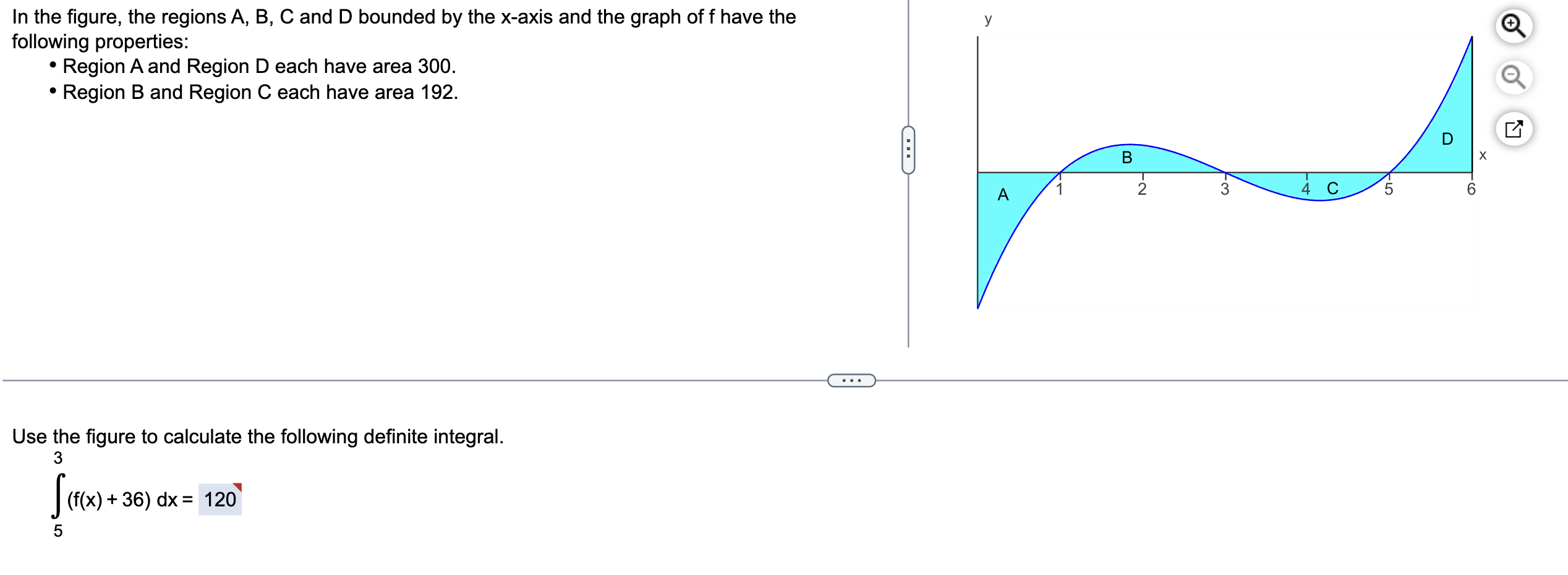 Solved Use the figure to ﻿calculate the following definite | Chegg.com