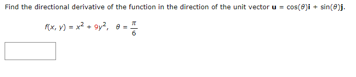 Solved Find the directional derivative of the function at | Chegg.com