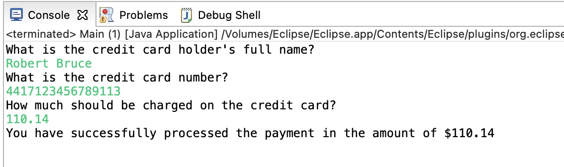 Solved Write a program that asks the user to enter their | Chegg.com