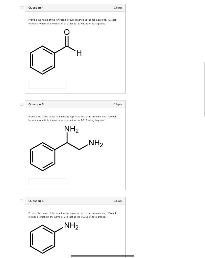 Solved Provide the name of the functional group attached to | Chegg.com
