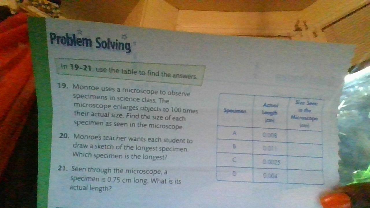 Solved Problem Solving in 19-21. use the table to find the | Chegg.com