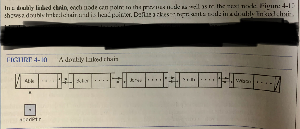 Solved In A Doubly Linked Chain Each Node Can Point To The 1368