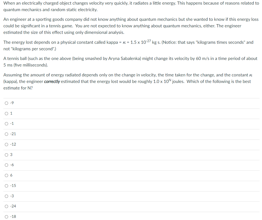 Solved When an electrically charged object changes velocity | Chegg.com