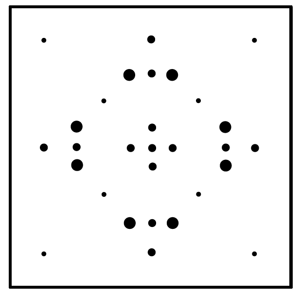 A representation of a single crystal diffraction | Chegg.com