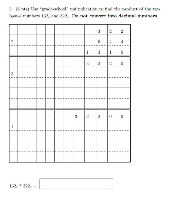 Solved 2 6 Pts Apply The Non Recursive Division Algorithm 