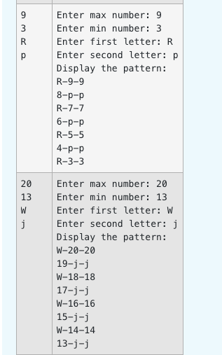 Solved Study the pattern in the following examples carefully | Chegg.com