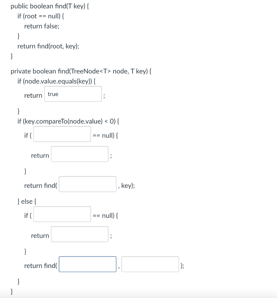 Solved Suppose We Wished To Enhance The Binarytree Class We 