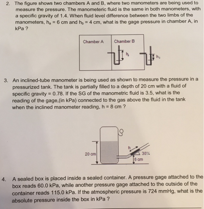 Solved The figure shows two chambers A and B, where two | Chegg.com