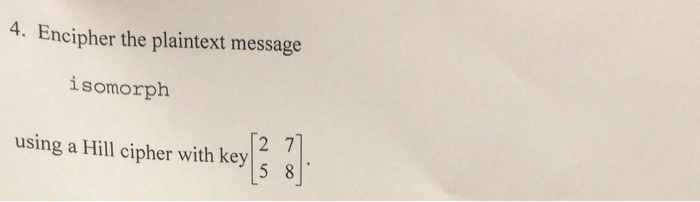 Solved Cryptography Questions | Chegg.com