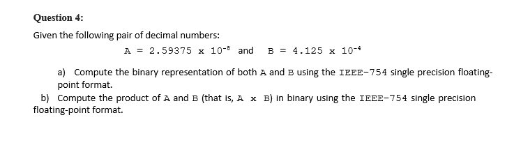 Solved Question 1: This problem covers 4-bit binary | Chegg.com