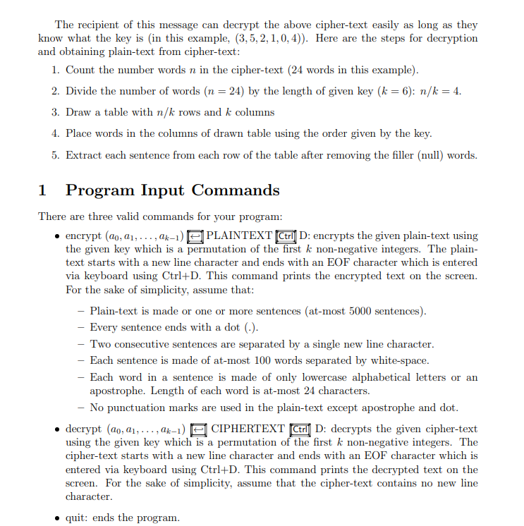 Solved In this assignment, you will write a program that | Chegg.com