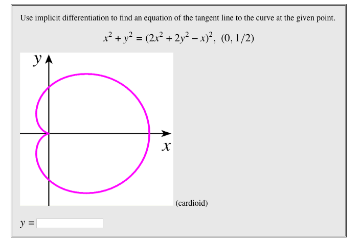 Solved Use implicit differentiation to find an equation of | Chegg.com