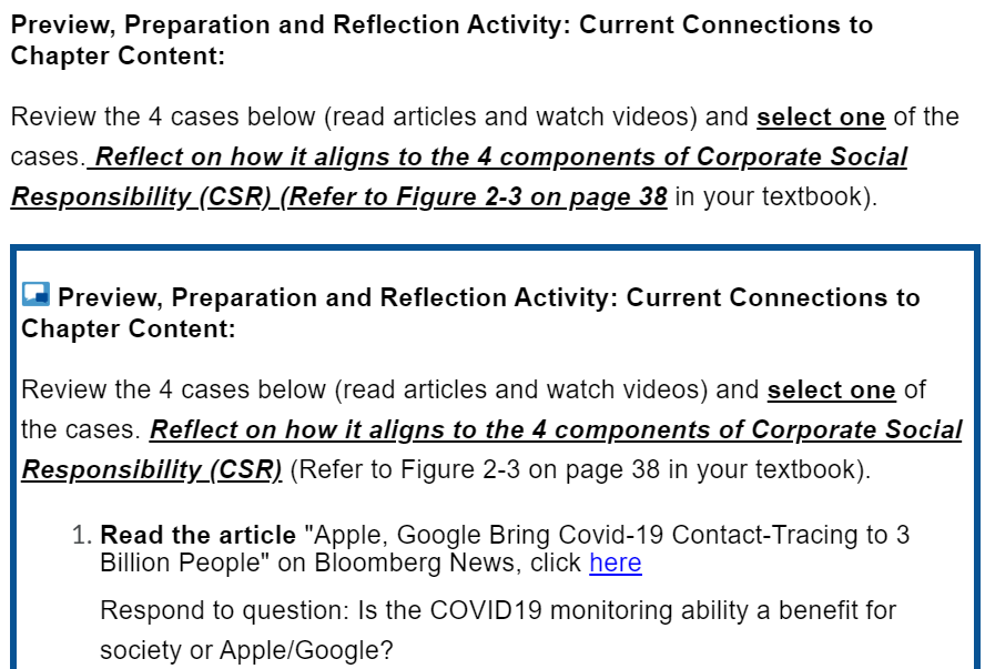 Solved Preview, Preparation and Reflection Activity: Current | Chegg.com