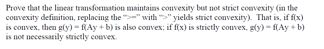 Solved Prove that the linear transformation maintains | Chegg.com