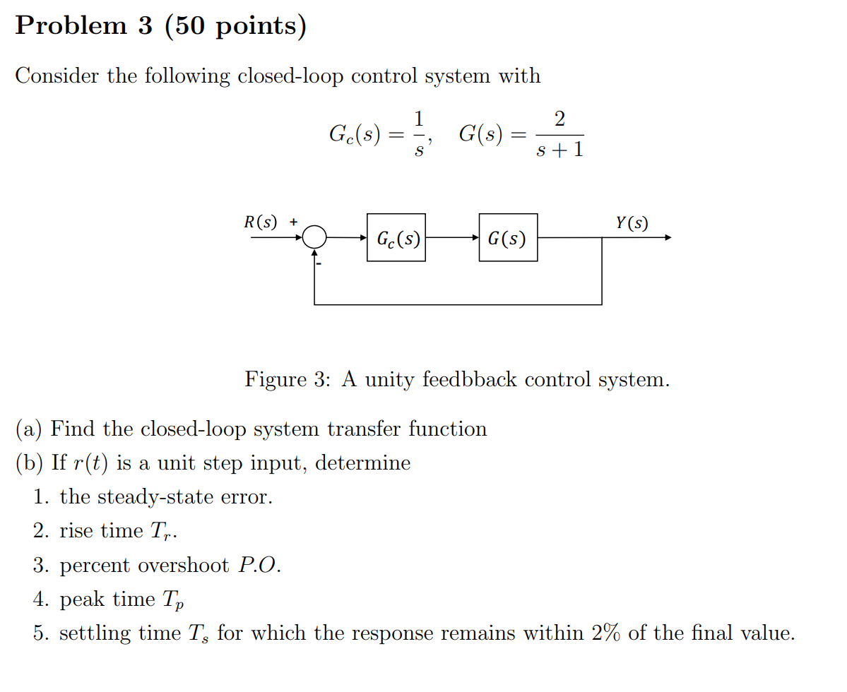 Solved Problem 3 (50 points) Consider the following | Chegg.com Solved Problem 3 (50 points) Consider the following | Chegg.com