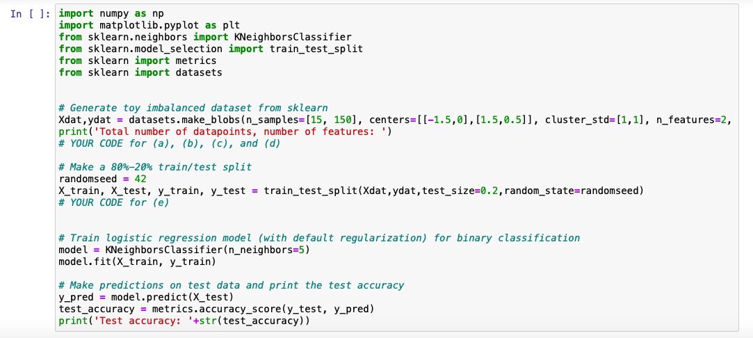 Solved Complete the lines of the codes below to answer the | Chegg.com