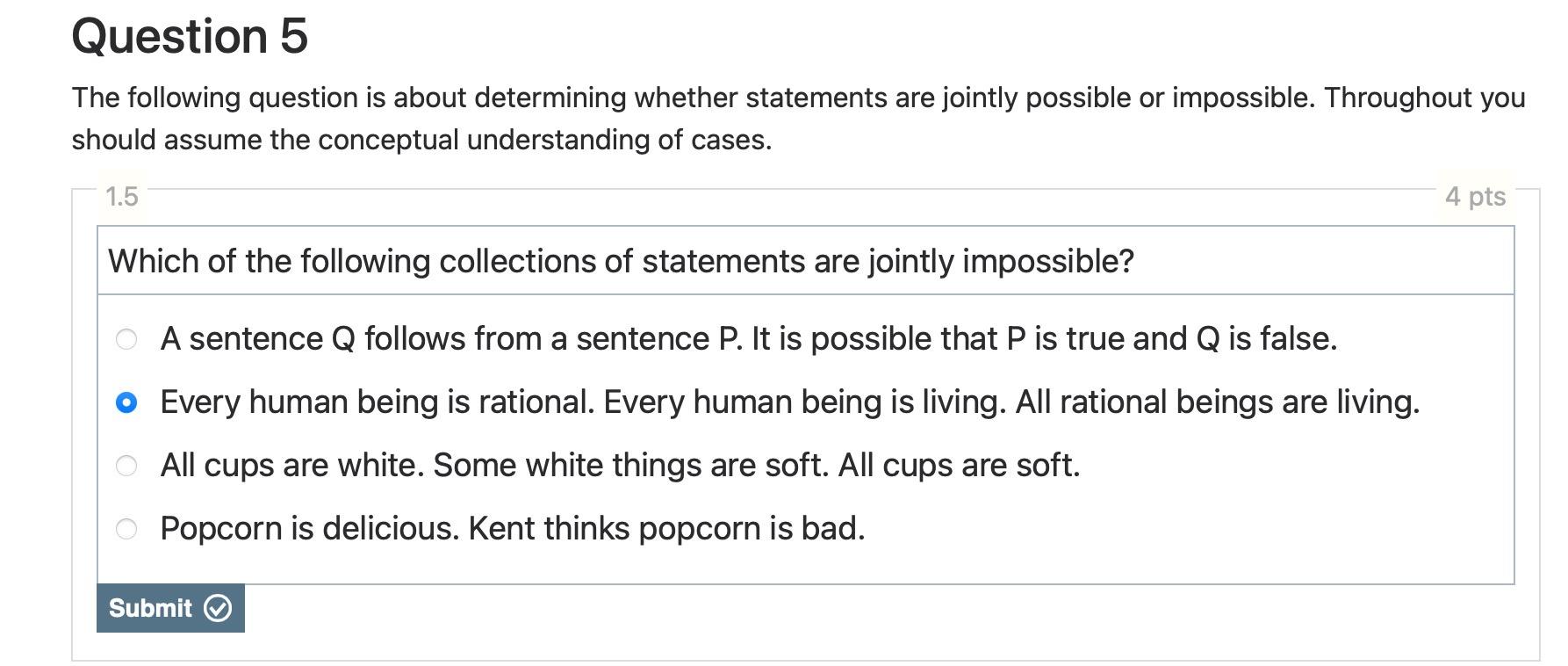 The following question is about determining whether | Chegg.com