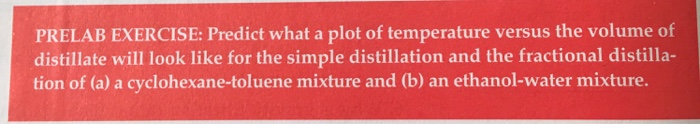 Solved Predict what a plot of temperature versus the volume | Chegg.com