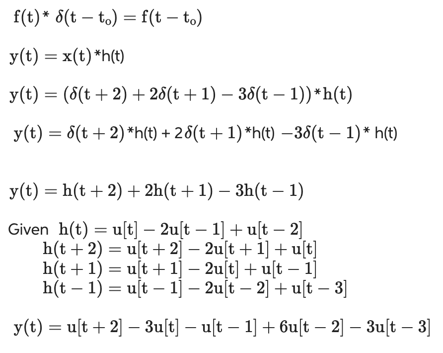 Solved My question. Please sketch x(t), h(t), and y(t) from | Chegg.com