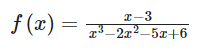 Solved For the following functions, find: i) x-intercept ii) | Chegg.com