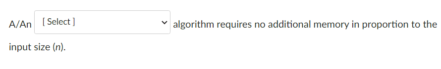 Solved A/An [Select ] sort method preserves the order of | Chegg.com