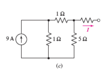 Solved Determine the current labeled I in each of the | Chegg.com