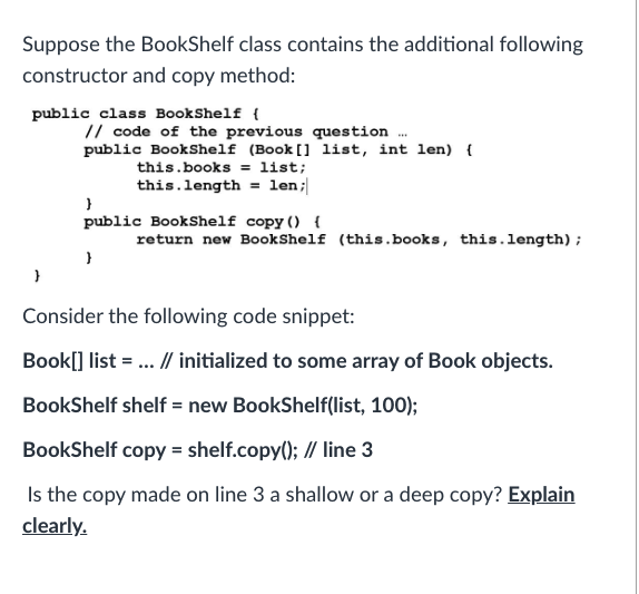 Solved Complete the equals method within the following class | Chegg.com