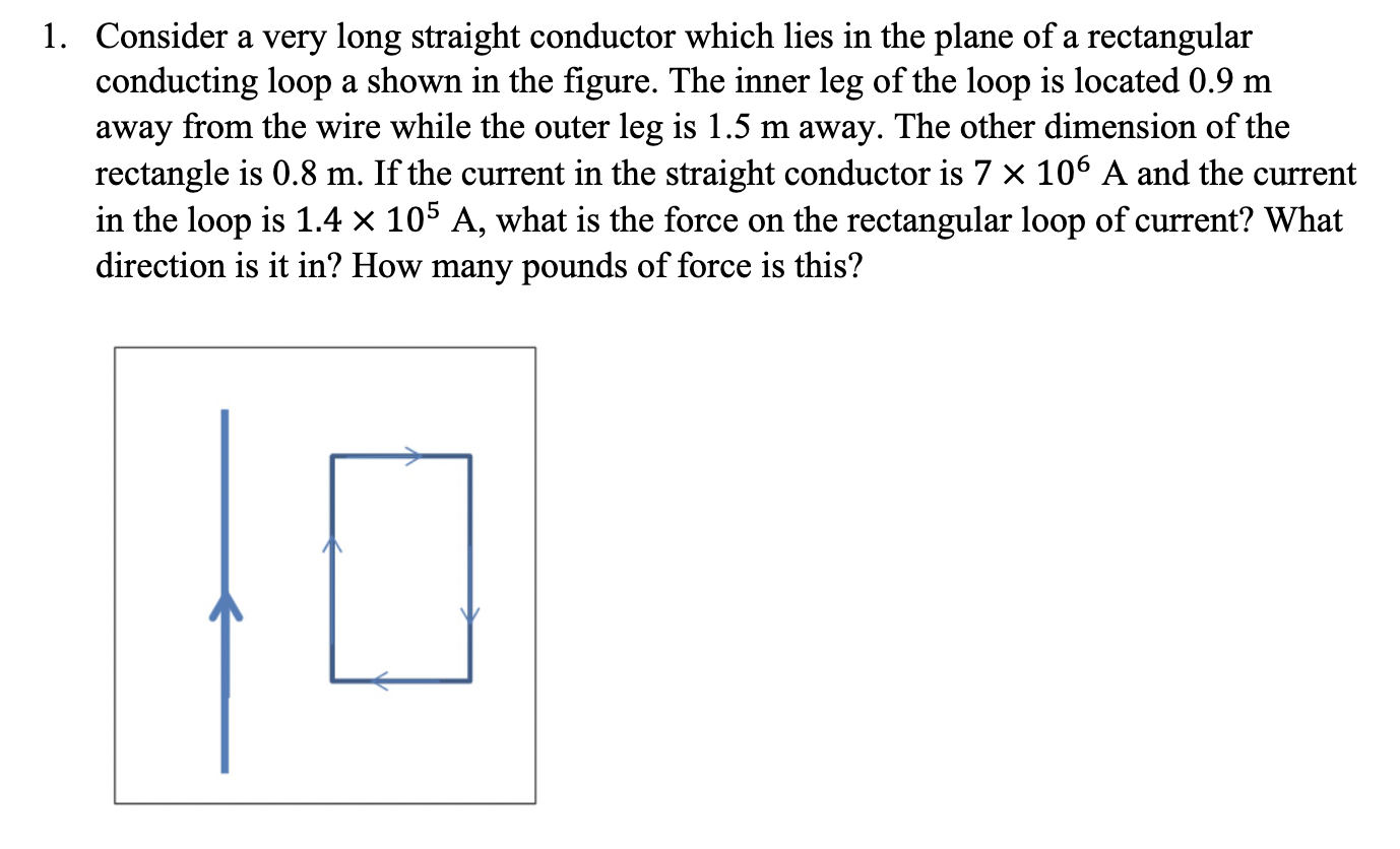 Solved Consider a very long straight conductor which lies in | Chegg.com