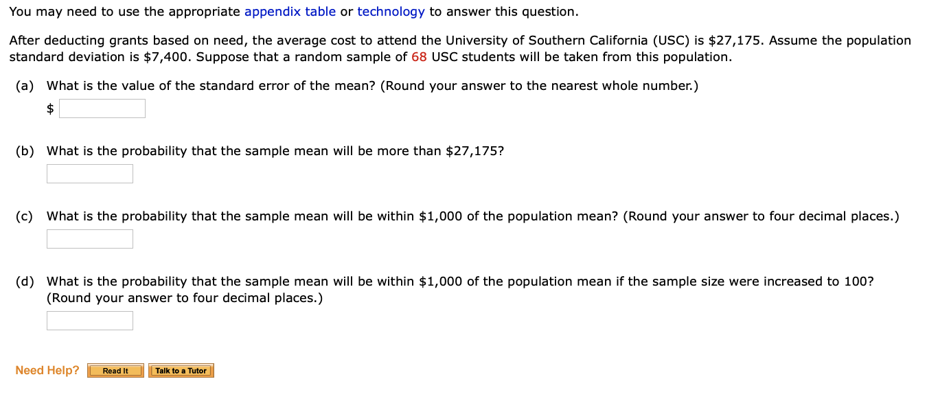 Solved You may need to use the appropriate appendix table or | Chegg.com