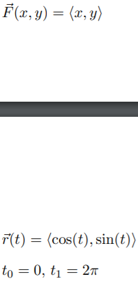 Solved solve the vector line integral with the | Chegg.com