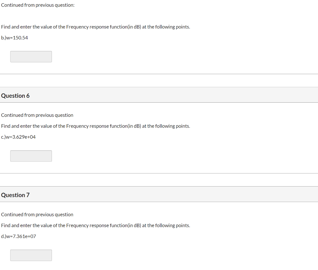 Solved Continued from previous question 1. Determine the | Chegg.com