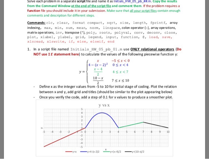 Solved 2. In 2 separate script files named | Chegg.com