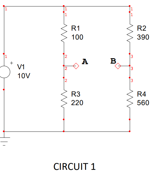 Solved CIRCUIT 1 | Chegg.com
