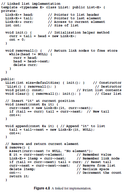 b) Implement the circular linked list in which the | Chegg.com