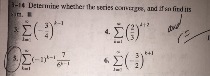 Solved Determine whether the series converges, and if so | Chegg.com