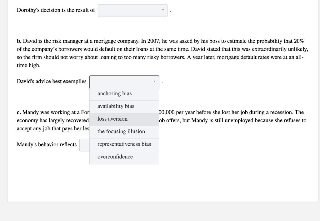 Solved Decisions Involving Uncertainty - End of Chapter | Chegg.com