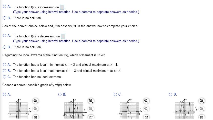 Solved Use the given graph of f prime left parenthesis x | Chegg.com
