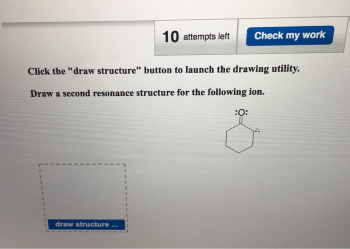 Solved 10 attempts left C Check my work Click the "draw | Chegg.com
