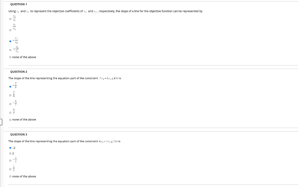Solved QUESTION 1 Using and to represent the objective | Chegg.com