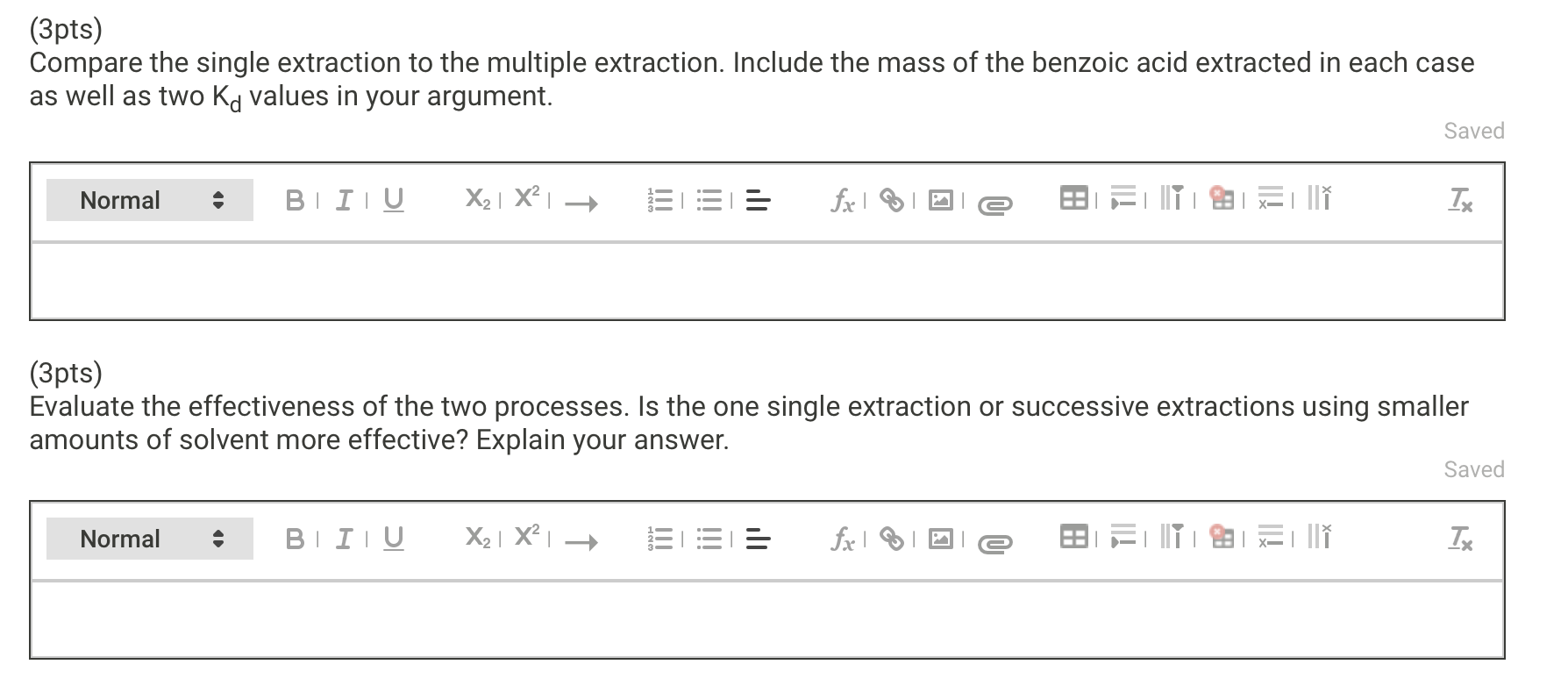 Solved (2pts) Calculate Kd from the data collected:(2pts) | Chegg.com