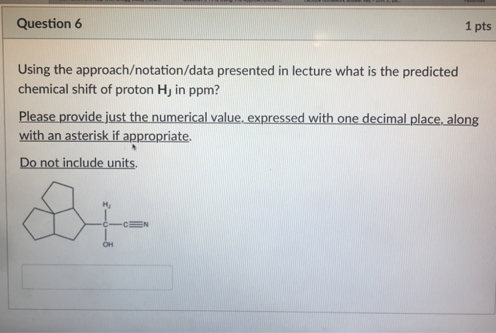 Solved Question 6 1 pts Using the approach/notation/data | Chegg.com