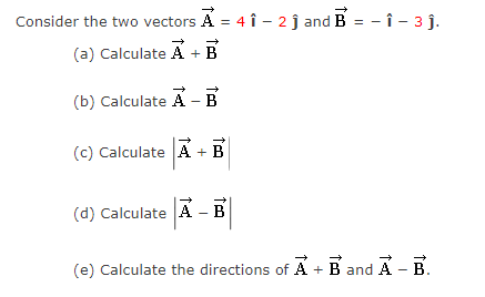 Solved (e) The direction of a vector relative to the | Chegg.com