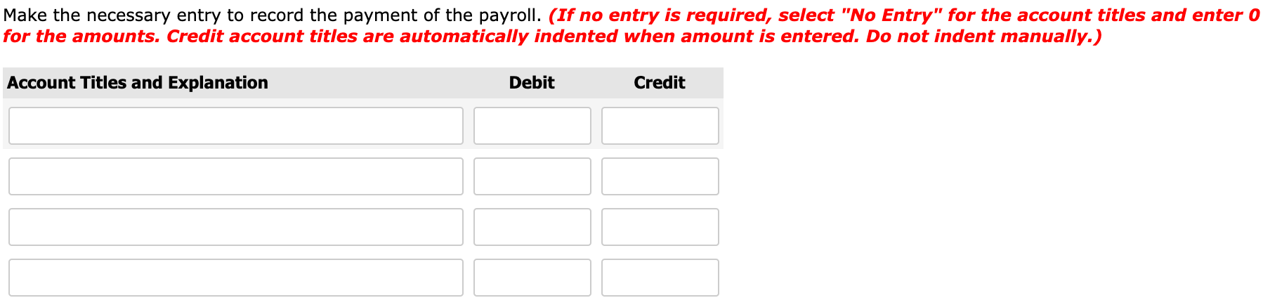Solved Problem 13-4 Below is a payroll sheet for Otis Import | Chegg.com